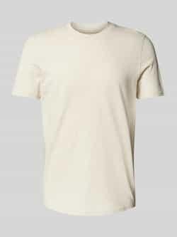 Mc Neal T-Shirt mit geripptem Rundhalsausschnitt