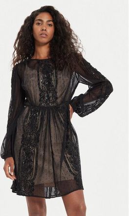 Twin-Set Coctailkleid 241TP2030 Schwarz Loose Fit