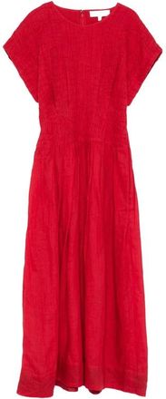 Sea NY Femme, Robes, Rouge, Taille: 32 FR Pleated Midi Dress