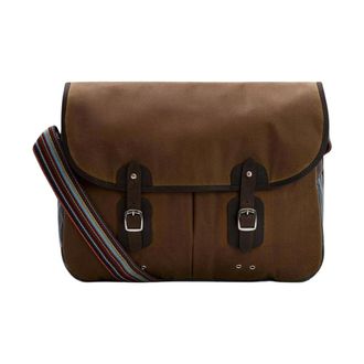 Barbour Homme, Sacs, Brun, Taille: ONE Size Wax Tarras Bag