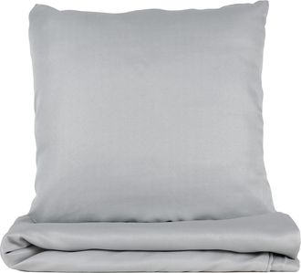 Gerald Wittmann 4teilig Bettwäsche-Set 135x200 cm + 50x80 cm, Mikrofaser, Grau