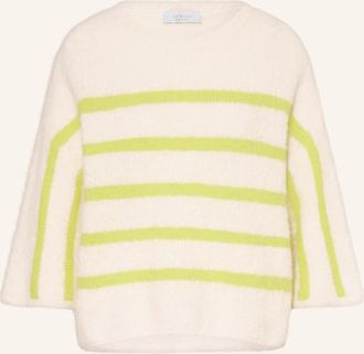 Rich & Royal Alpaka-Pullover Mit 3/4-Arm gruen