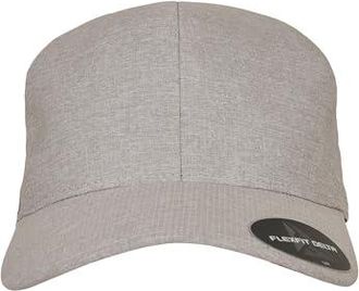 Flexfit Delta Carbon Casquette Baseball, Argent&eacute; m&eacute;lang&eacute;, L/XL Mixte