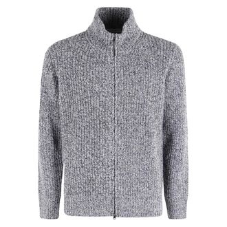 KANGRA Maglia Full Zip - - Knitwear - Herren - Grau - L