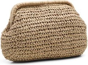 Pieces Clutch, Pochette Pclana Femmes, Beige, Taille Unique