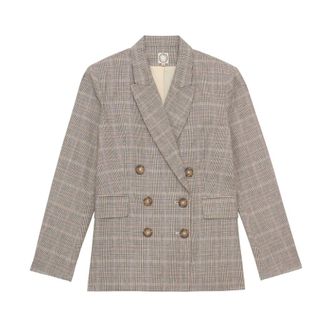 Ines De La Fressange Femme, Vestes, Brun, Taille: 42 FR June Tailored Jacket