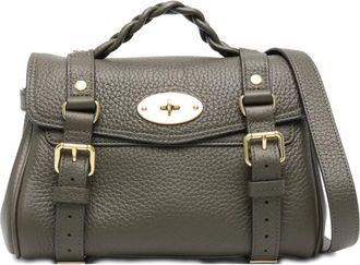 Mulberry mini Alexa leather cross body bag - Vert