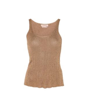 Twinset Damen, Oberteile, Braun, XSGr&ouml;&szlig;e