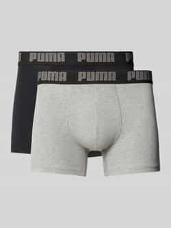 Puma Slim Fit Boxershorts aus Baumwoll-Mix im 2er-Pack Modell EVERDAY