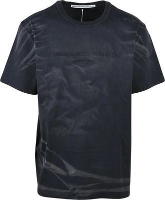 Alexander Wang Homme, Tops, Noir, Taille: XS T-Shirt