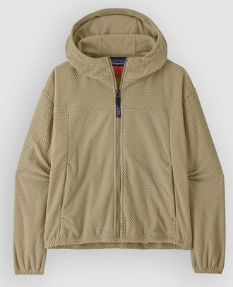 Patagonia Textured Fleecejacke weathered stone