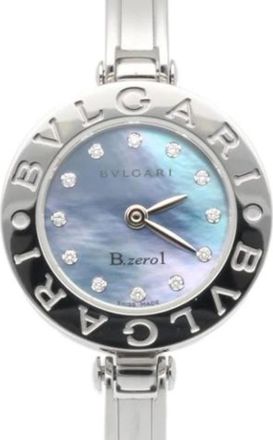 Bulgari Montre vintage Pre-owned - Femme - Pre-owned - Bleu - Taille: ONE Size