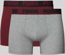 Puma Trunks mit elastischem Logo-Bund im 2er-Pack