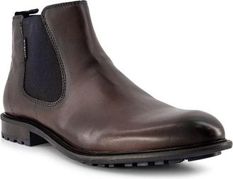 Bugatti Herren Chelsea Boots braun Glattleder