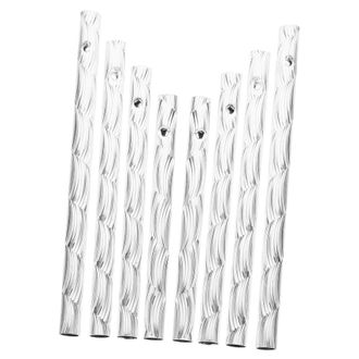 BESTONZON 20st&uuml;cke Metall-windspielr&ouml;hren Windspielzubeh&ouml;r F&uuml;r DIY-projekte Aluminium-klangrohre Mit Vorgebohrten L&ouml;chern F&uuml;r Garten Und Terrasse