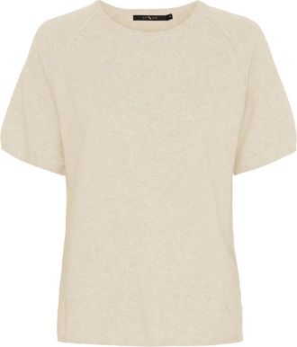 BTF-CPH Cashmere & Merino T-Shirt - - Knitwear - Damen - Beige - XL