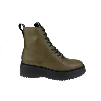 Wonders Bristol Leder Kn&ouml;chelstiefel - - Shoes - Damen - Gr&uuml;n - 42 EU