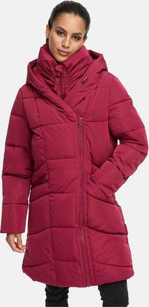 Marikoo Winterjacke Virenaa mit extra hohem Kragen und warmem Fleecefutter