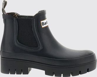 Barbour Gummi-Chelsea-Regenstiefel mit Kontrastlogo