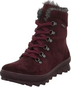 Legero Femme Novara Bottine, Rouge Cerise foncé 5940, 37.5 EU