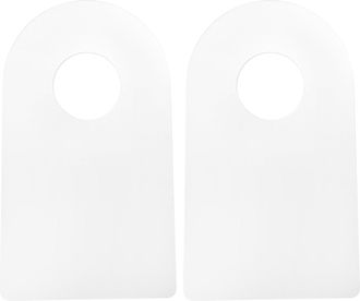 NUOBESTY 2 St&uuml;ck Acryl Weinflaschenhalter Schlanker Tisch Weinst&auml;nder Platzsparendes Weinregal f&uuml;r K&uuml;che und Schreibtisch