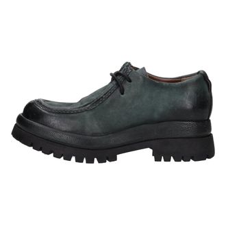 A.S.98 Schn&uuml;rstiefeletten aus Leder - - Shoes - Damen - Gr&uuml;n - 39 EU