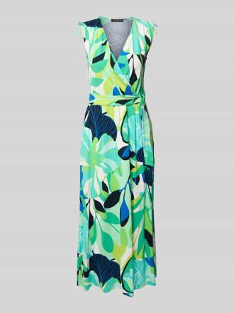 Betty Barclay Wickelkleid mit V-Ausschnitt und Bindeg&uuml;rtel