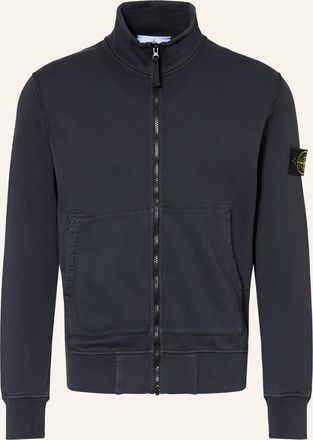 Stone Island Sweatjacke blau