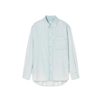 Closed Oversize Hemd - - Blouses & Shirts - Damen - Blau - XL