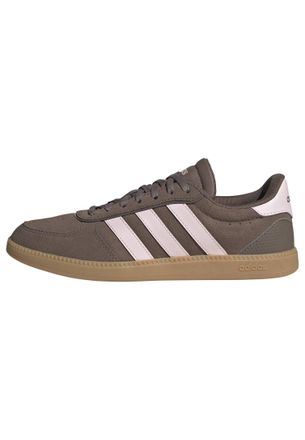 adidas Adidas Damen BREAKNET Sleek Shoes, Earth strata/Clear pink/Gum 3, 38 2/3 EU