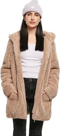 Urban Classics Femme Ladies Sherpa Jacket, Couleur : Taupe, XL EU
