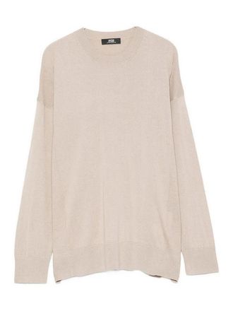 Alpha Studio Rundhalspullover - Beige