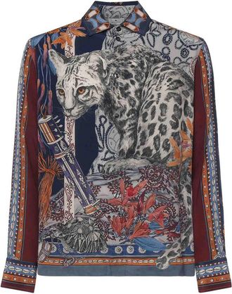 Etro Chemise - Bleu
