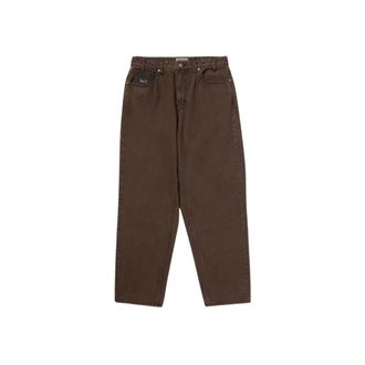 HUF Cromer Washed Pant - - Trousers - Herren - Braun - W36