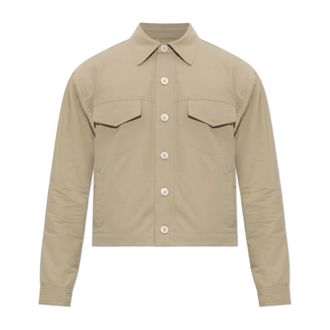 Balmain Jacke mit Taschen - - Jackets - Herren - Beige - XL