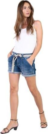 Le Temps Des Cerises Short en Jeans Bloom