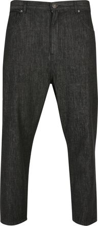 Urban Classics Herren Cropped Tapered Jeans realblack Washed, 38