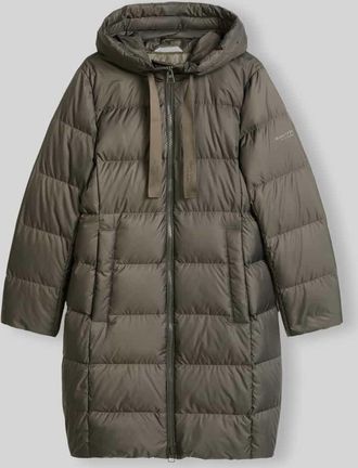 Marc O'Polo Regular Fit Daunenmantel mit Label-Print