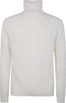 Zanone Homme, Pulls, Blanc, Taille: M Veste à Col Châle pour Homme