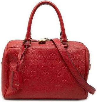 Louis Vuitton Pre-owned Speedy Bandouliere 25 - Femme - Pre-owned - Rouge - Taille: ONE Size