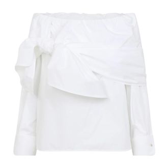 Max Mara Femme, Blouses et Chemises, Blanc, Taille: 38 FR Curvone Shirt