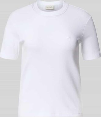 Carhartt Work in Progress T-Shirt mit Label-Stitching