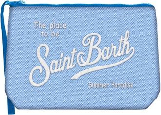MC2 Saint Barth Femme, Sacs, Bleu, Taille: ONE Size Aline Piquet Pochette