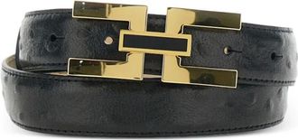 Elisabetta Franchi Femme, Accessoires, Noir, Taille: XL Ceinture &agrave; boucle logo