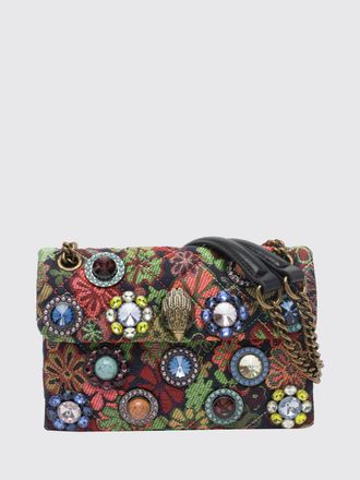 Kurt Geiger Mini sac matelass&eacute; Kensington avec broderie florale
