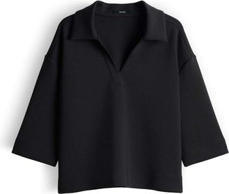 someday Sweatshirt UVANA Oversized aus weichem Scuba Sweat weite Passform, oversized, formstabil