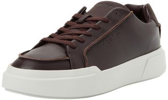 Calvin Klein Herren Chunky Cupsole Lace Up LTH Pinch Ym0Ym01454 Niedriges Oberteil, Purple (Bordeaux/Vaporous/Granite Road), 42 EU