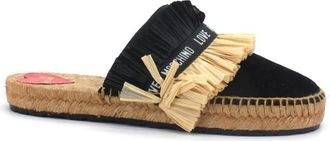 Love Moschino Femme, Chaussures, Noir, Taille: 41 EU Slippers