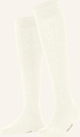 Falke Kniestr&uuml;mpfe Declivity Mit Merinowolle weiss