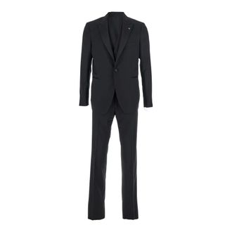 Tagliatore Dreiteiliger Smoking Anzug - - Suits - Herren - Schwarzk - M
